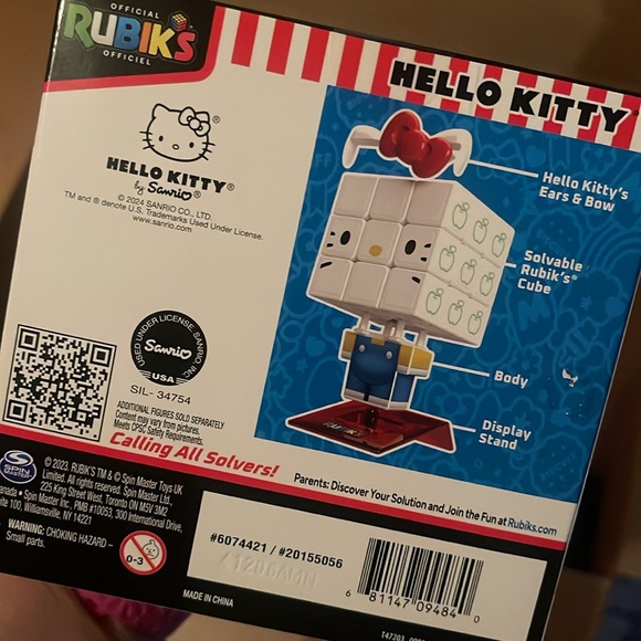 Hello Kitty | Toys | Rubiks Cubers 3x3 Hello Kitty | Poshmark